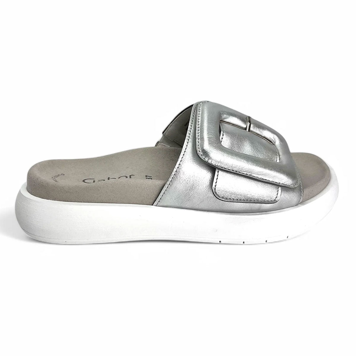 Gabor 63.751 Leather Slide Sandal | Simons Shoes