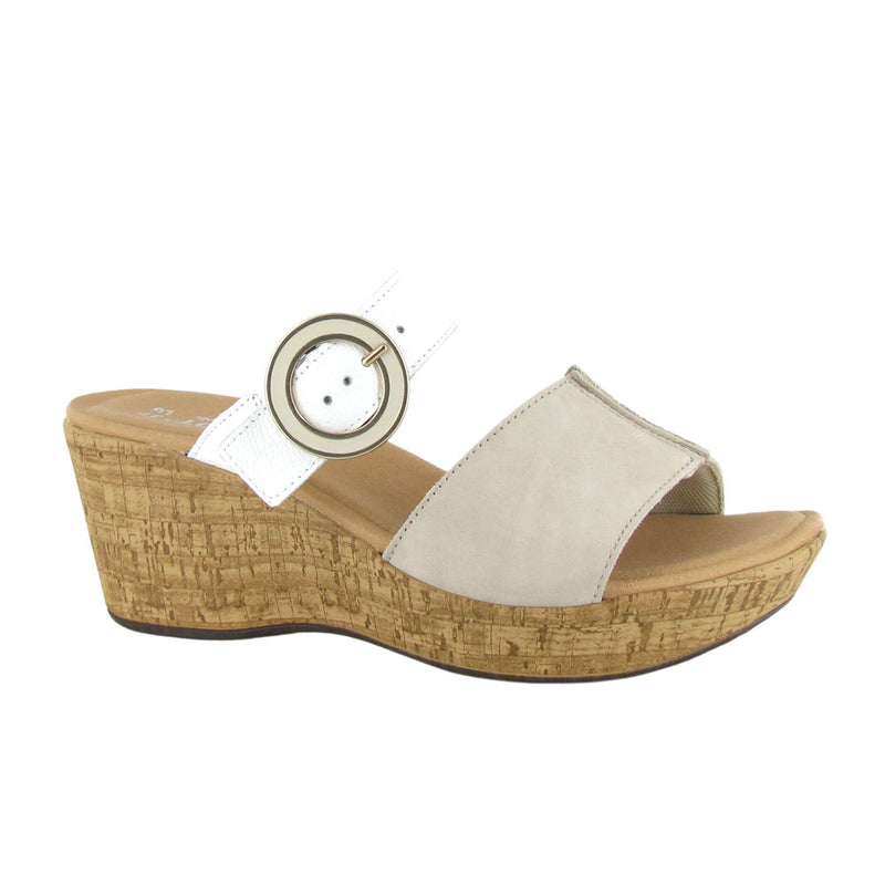 Naot Breezy Slip-On Leather Wedge Heel | Simons Shoes