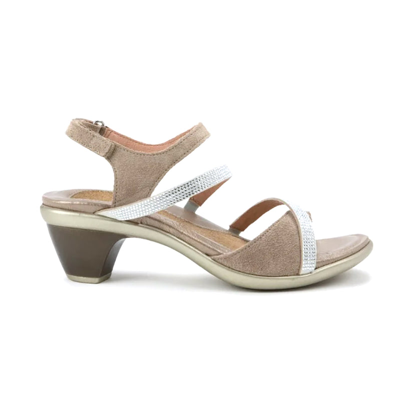 Naot Innovate Women's Leather Rhinestone Slingback Dress Heel | Simons ...