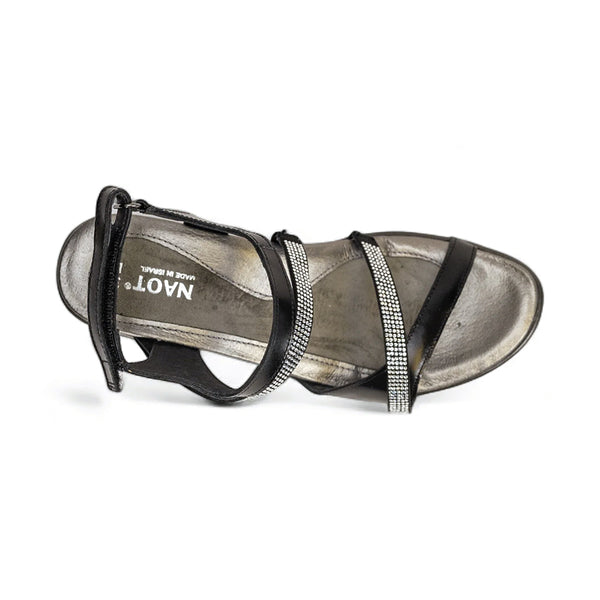 Naot Innovate Women's Leather Rhinestone Slingback Dress Heel | Simons ...