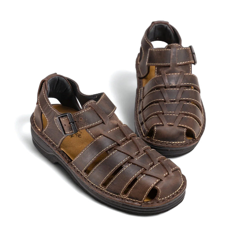 Naot Julius Men's Leather Fisherman Inspired Sandal | Simons Shoes