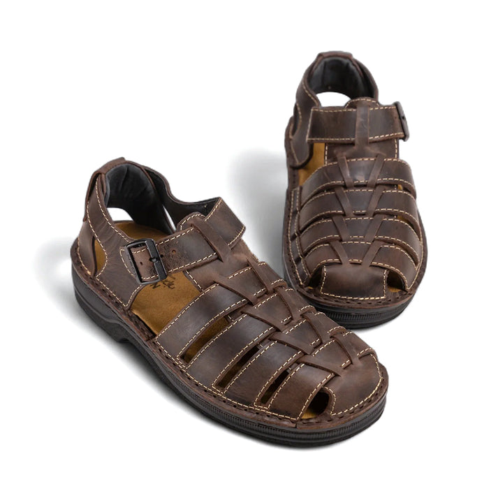 Naot Julius Men's Leather Fisherman Inspired Sandal | Simons Shoes